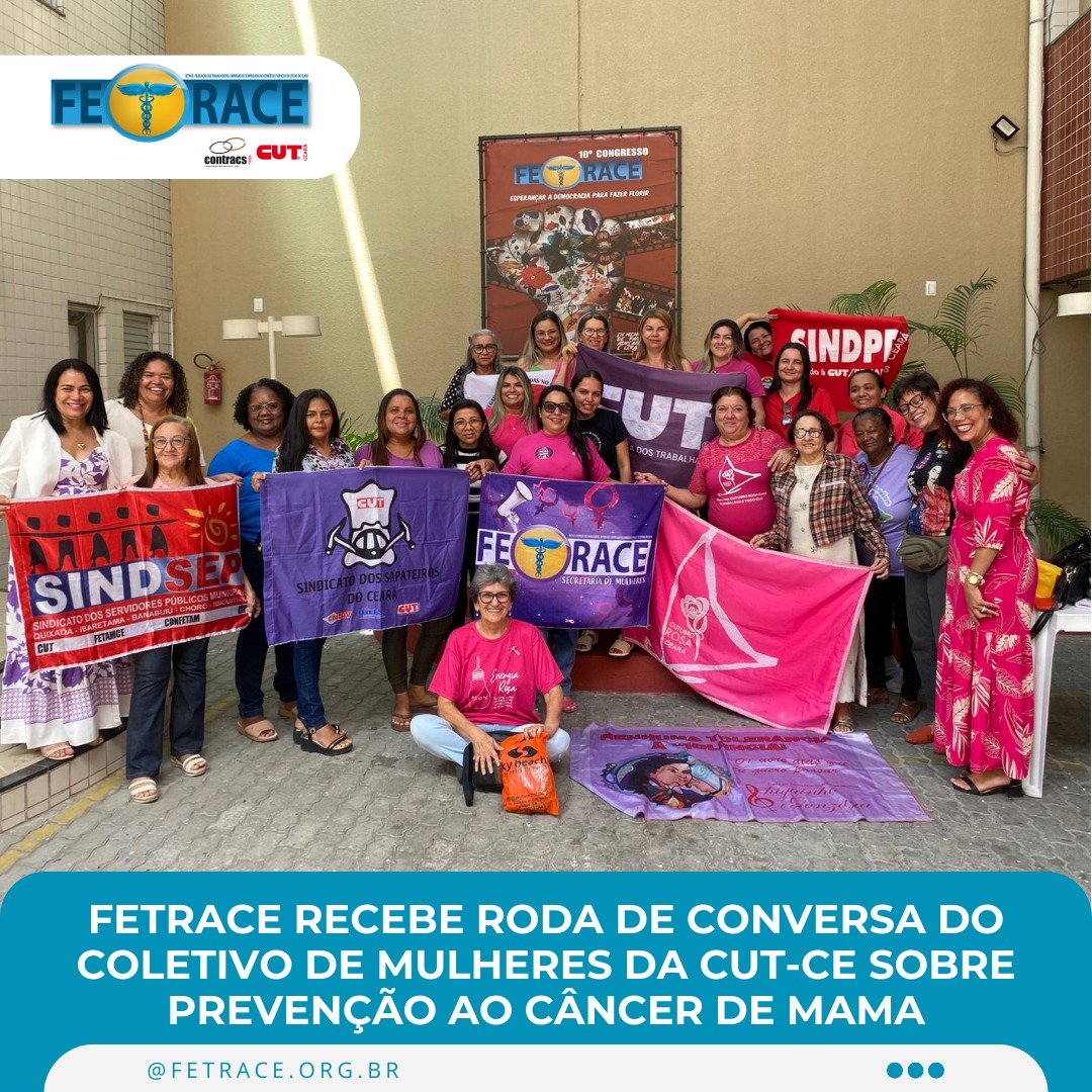 Roda de Conversa do Coletivo de Mulheres da CUT-CE – Fetrace